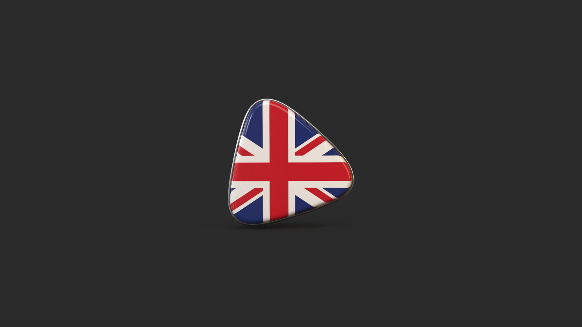 3D United Kingdom Flag Icon - TurboSquid 2058989
