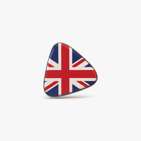 英国国旗图标3D模型 - TurboSquid 2058989