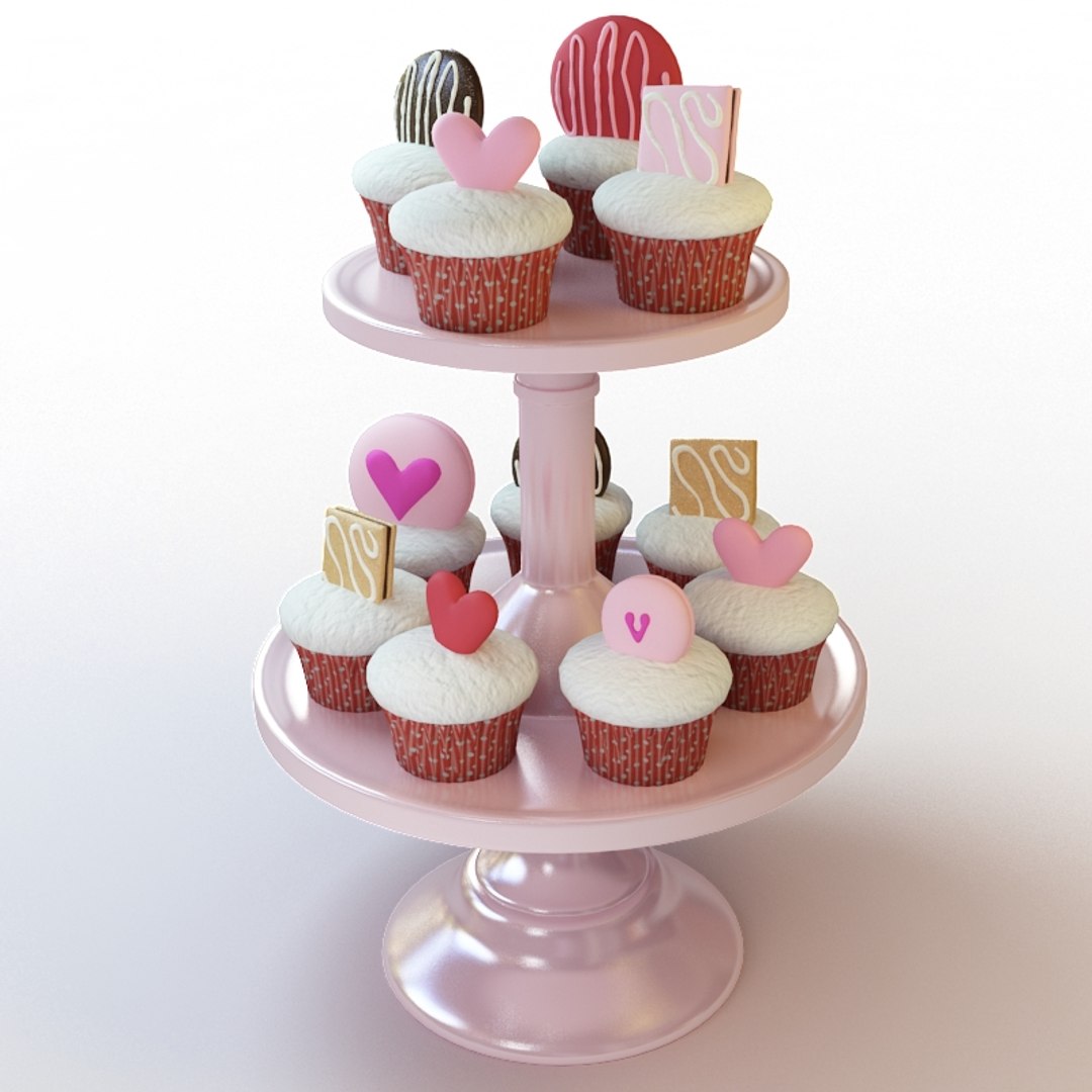 3ds Max Cupcake 48