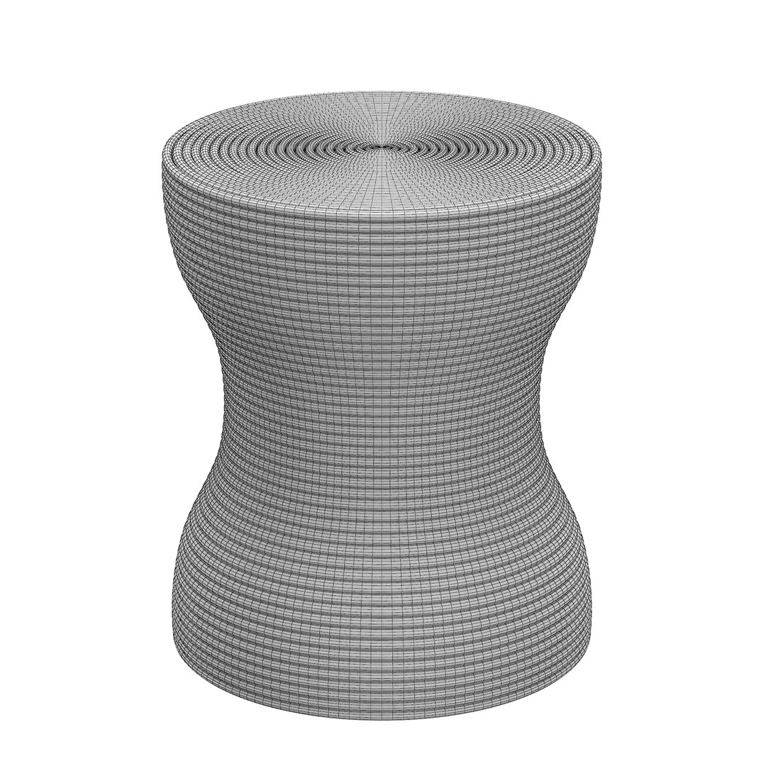 Balinese End Table Model - TurboSquid 2299469