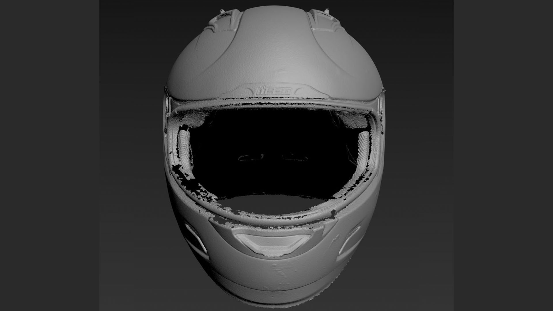 3D Icon Motorcycle Helmet - TurboSquid 2112544