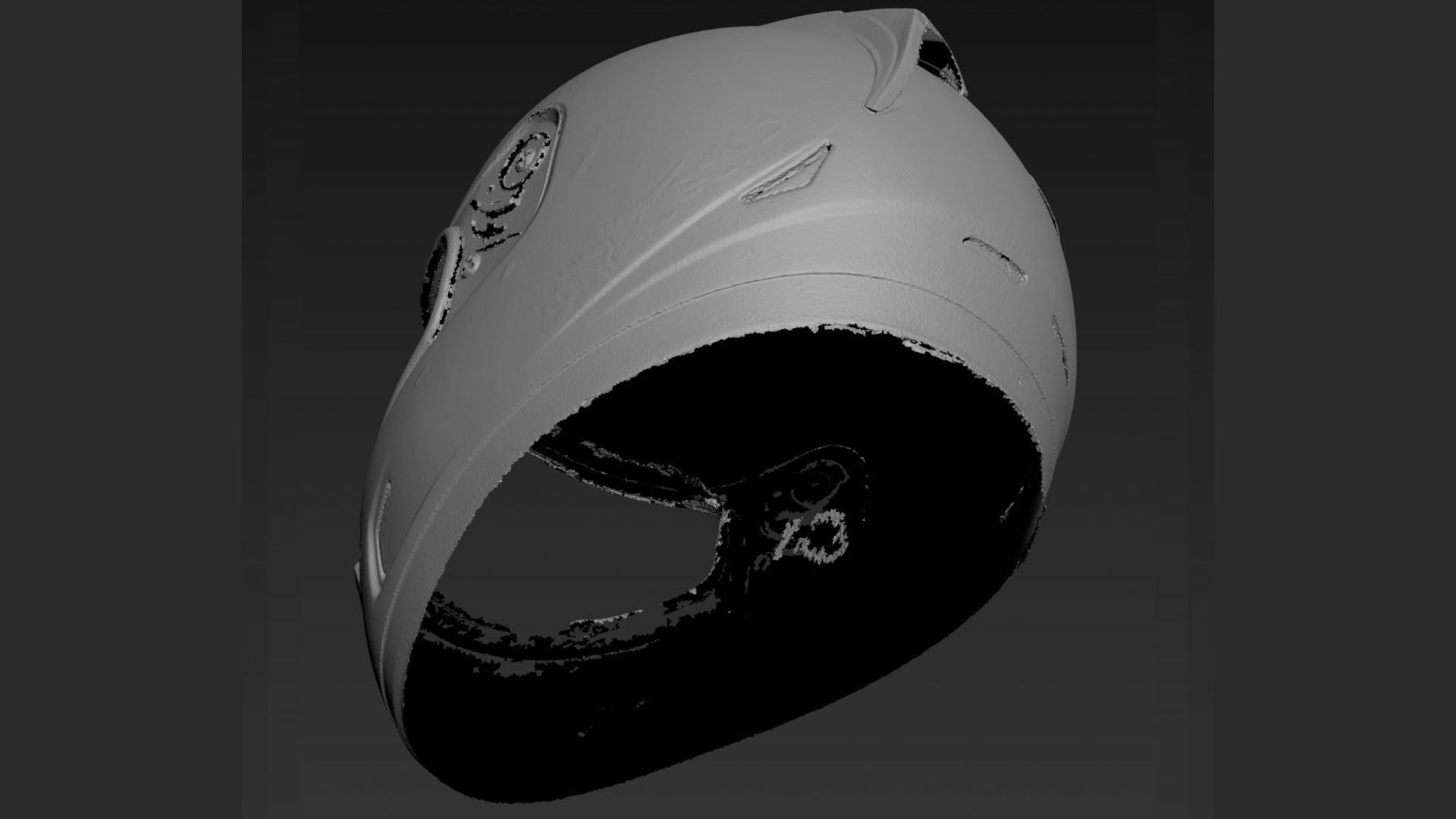 3D Icon Motorcycle Helmet - TurboSquid 2112544