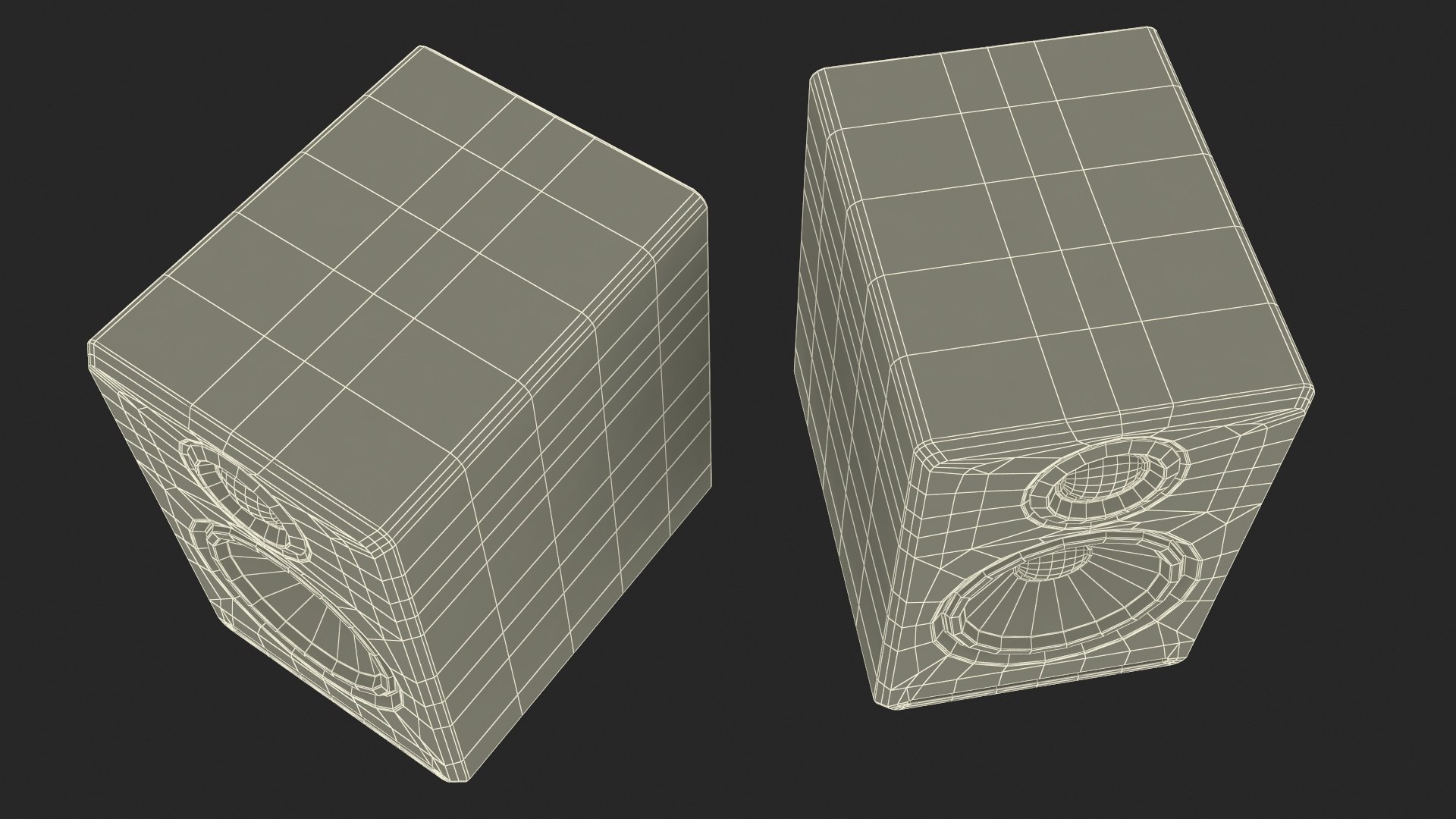 Powered Loudspeaker Model - TurboSquid 2134074