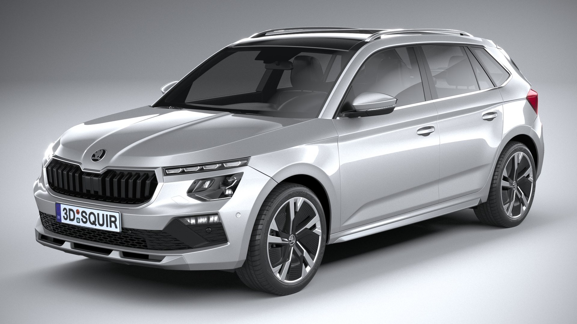 Skoda Kamiq 2024 3D model - TurboSquid 2125737
