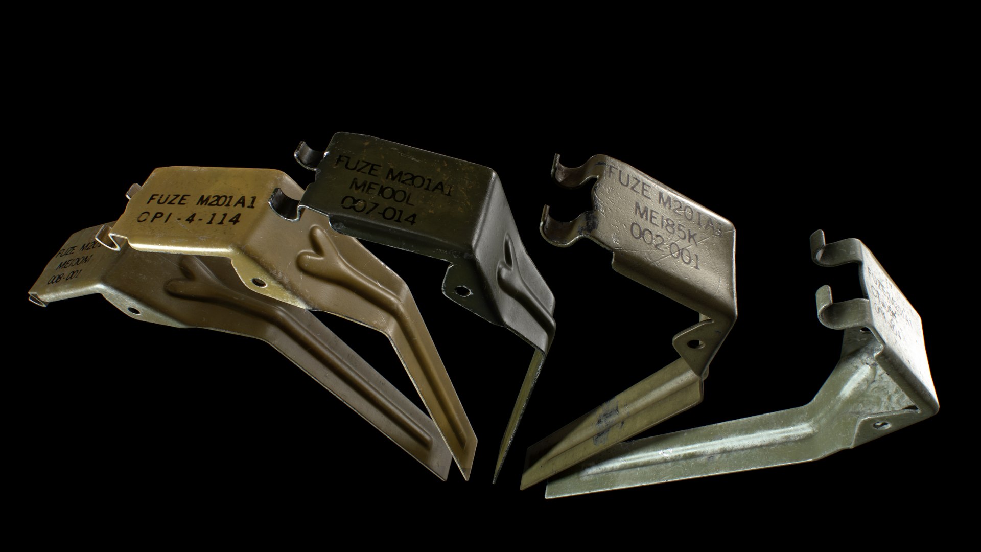 Smoke Grenades M18 And M83 3D Model - TurboSquid 1808789