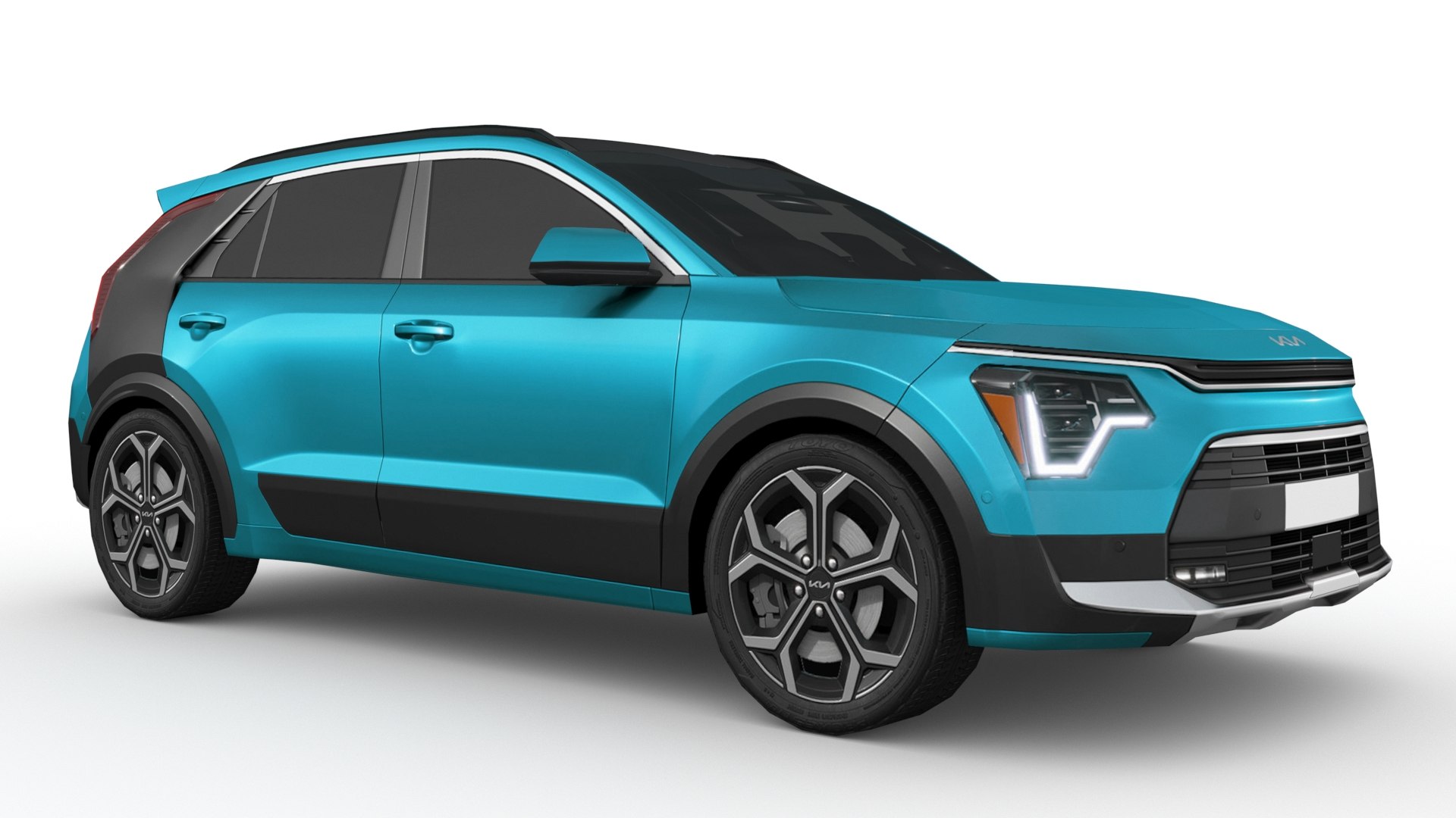 10 Electro Car Low Poly Model - TurboSquid 2174842