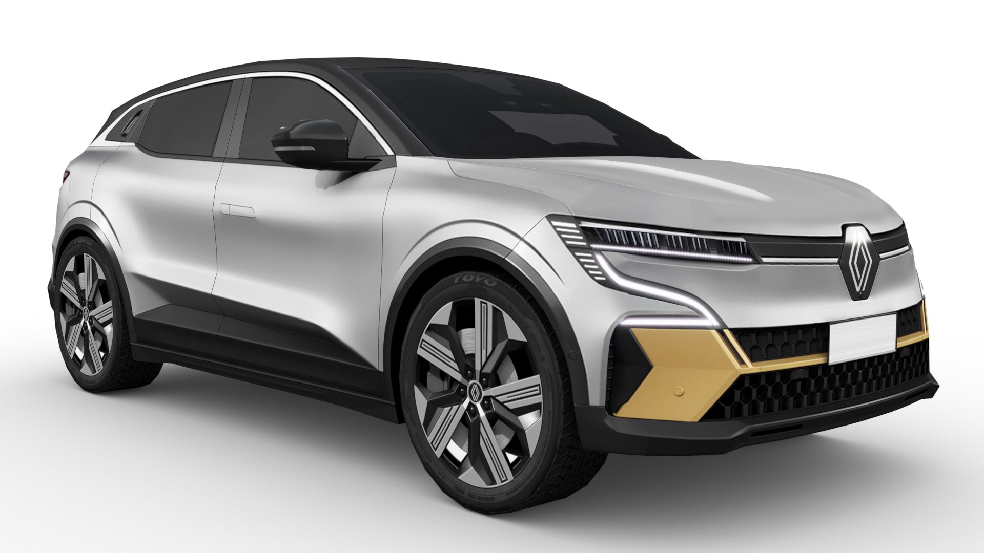 10 Electro Car Low Poly Model - TurboSquid 2174842