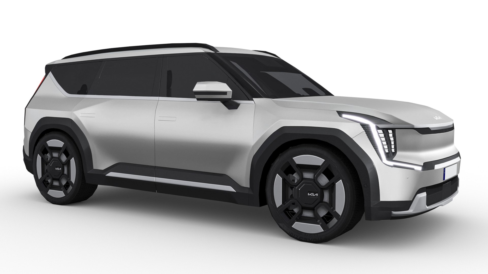 10 Electro Car Low Poly Model - TurboSquid 2174842