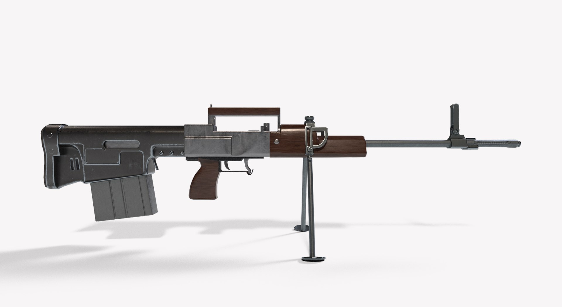 Special Purpose Individual Rifle SPIW 3D - TurboSquid 2069804