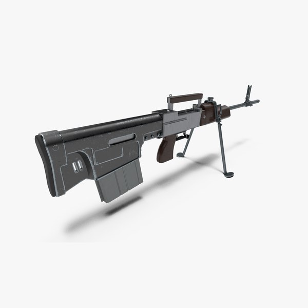 modelo 3d Special Purpose Individual Rifle SPIW - TurboSquid 2069804