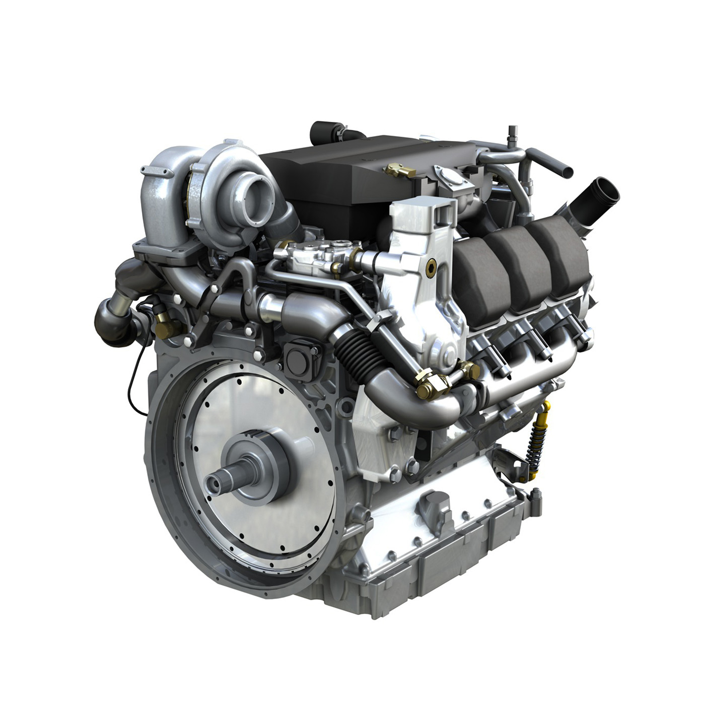 3d 3ds diesel engine parts