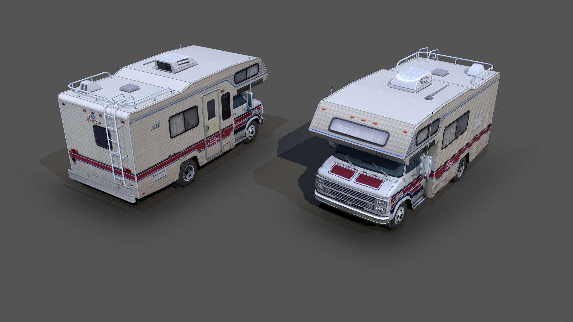 Tioga Arrow G30 RV 1983 3D Model - TurboSquid 1816346