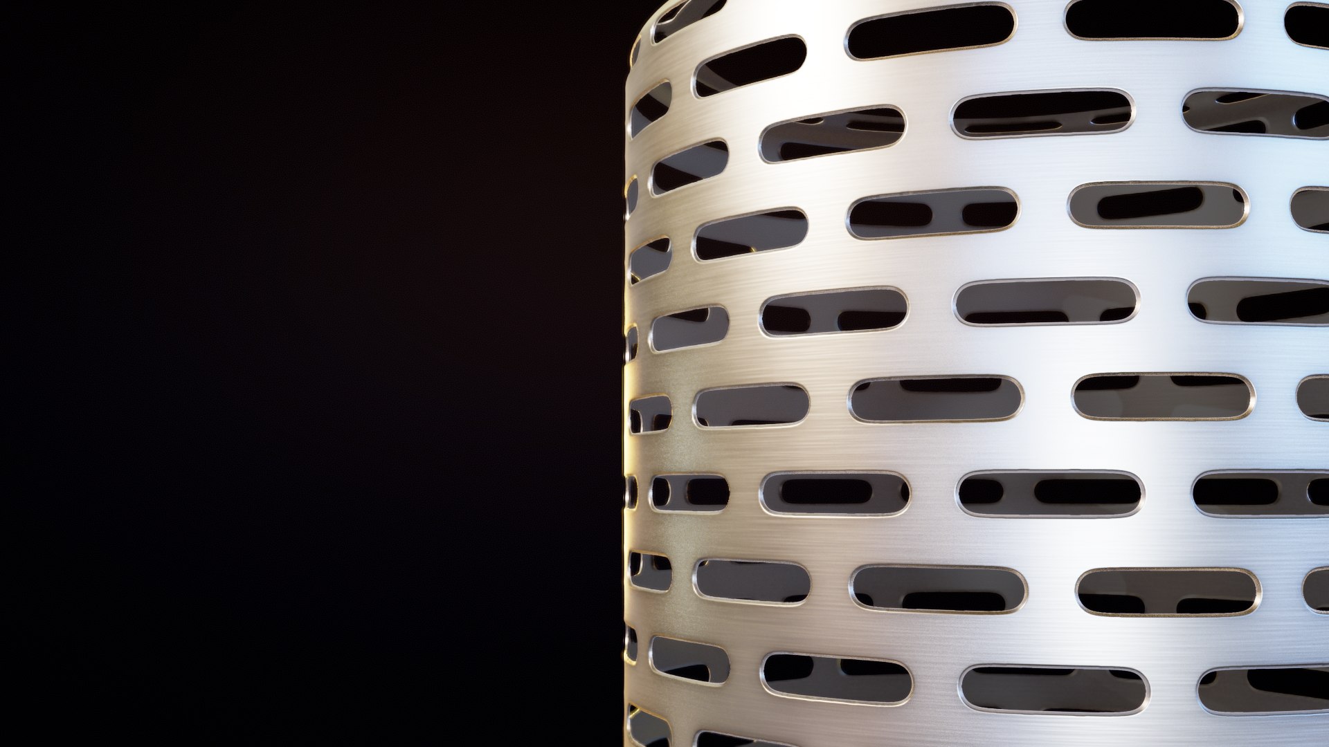 Perforated Metal Mesh Material Textures 3D Model - TurboSquid 2342096
