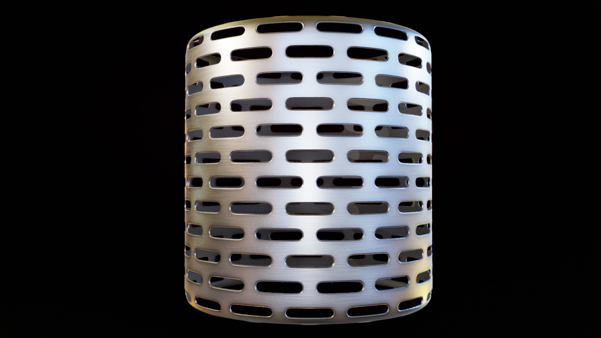 Perforated Metal Mesh Material Textures 3D Model - TurboSquid 2342096
