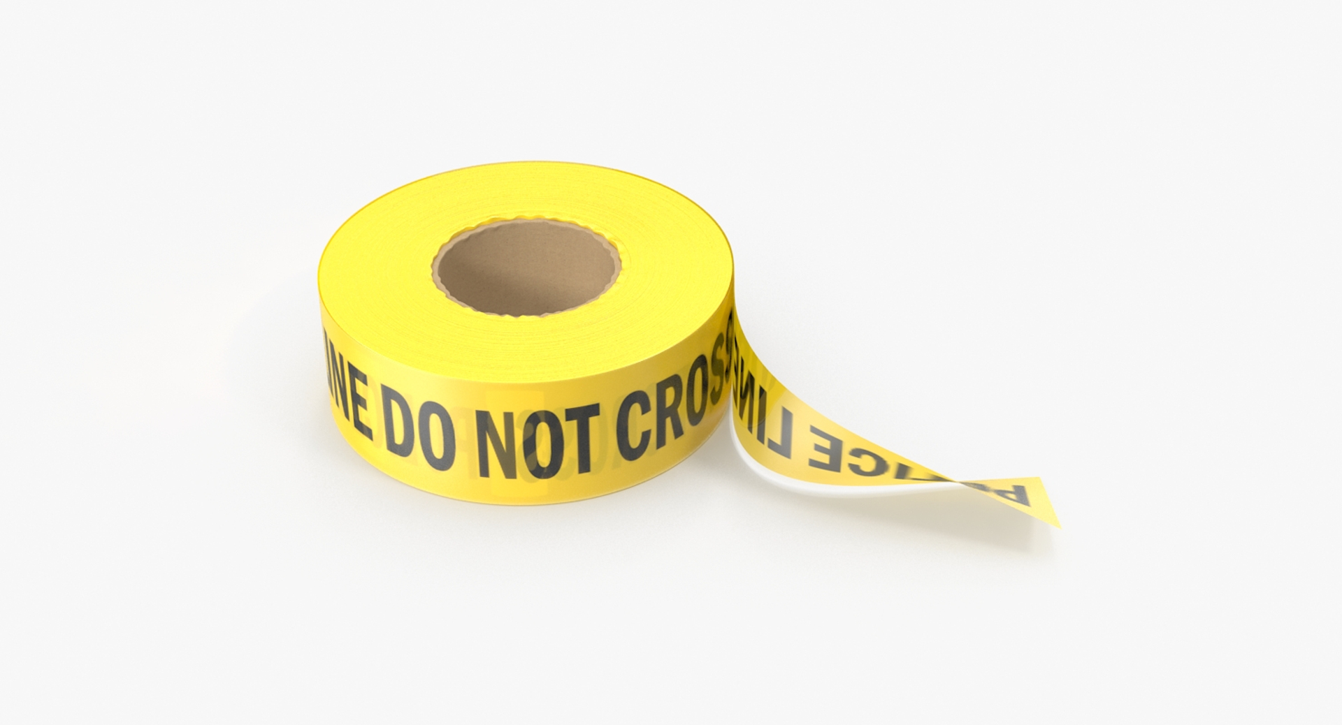 3d Police Tape Roll
