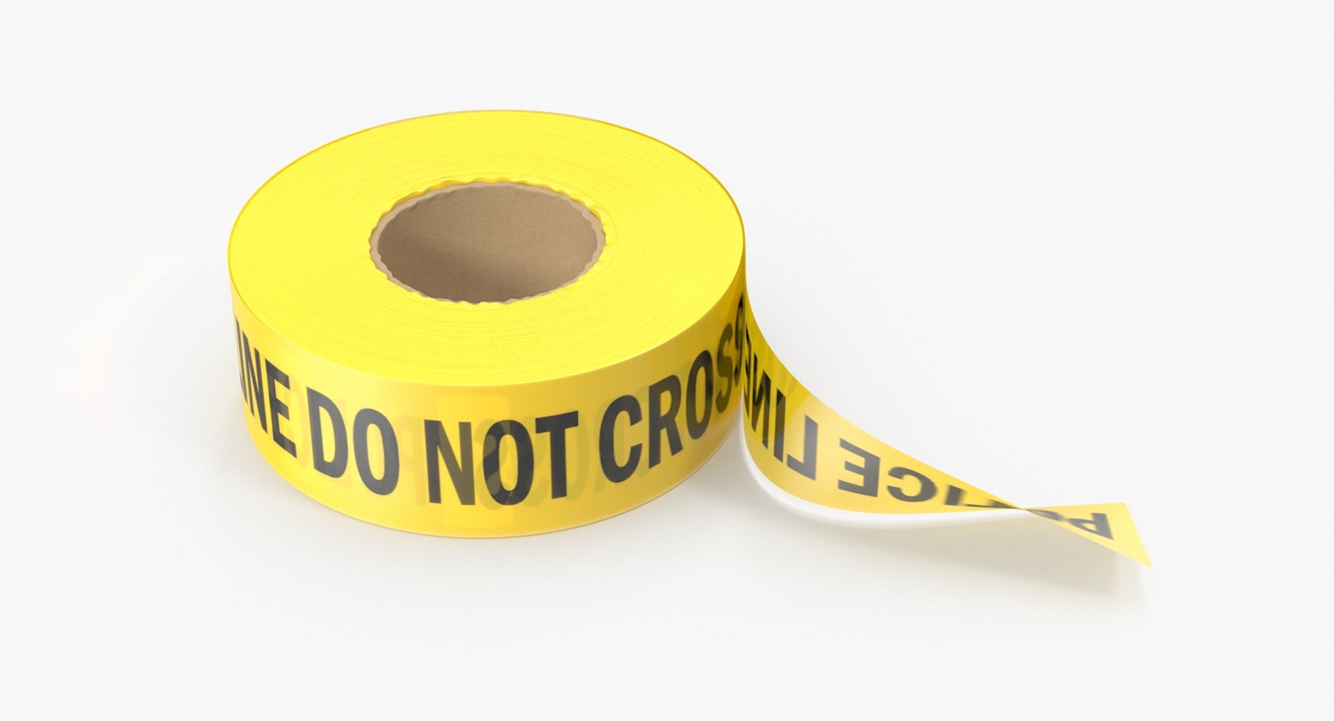3d Police Tape Roll