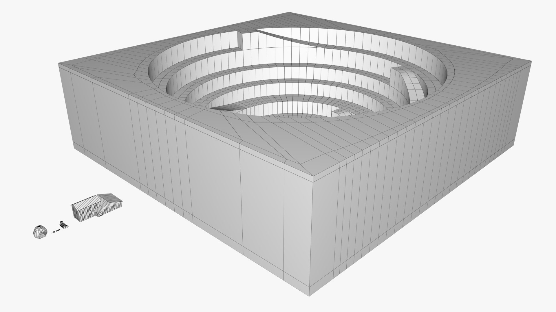 Opencast Mines 3D Model - TurboSquid 1898995