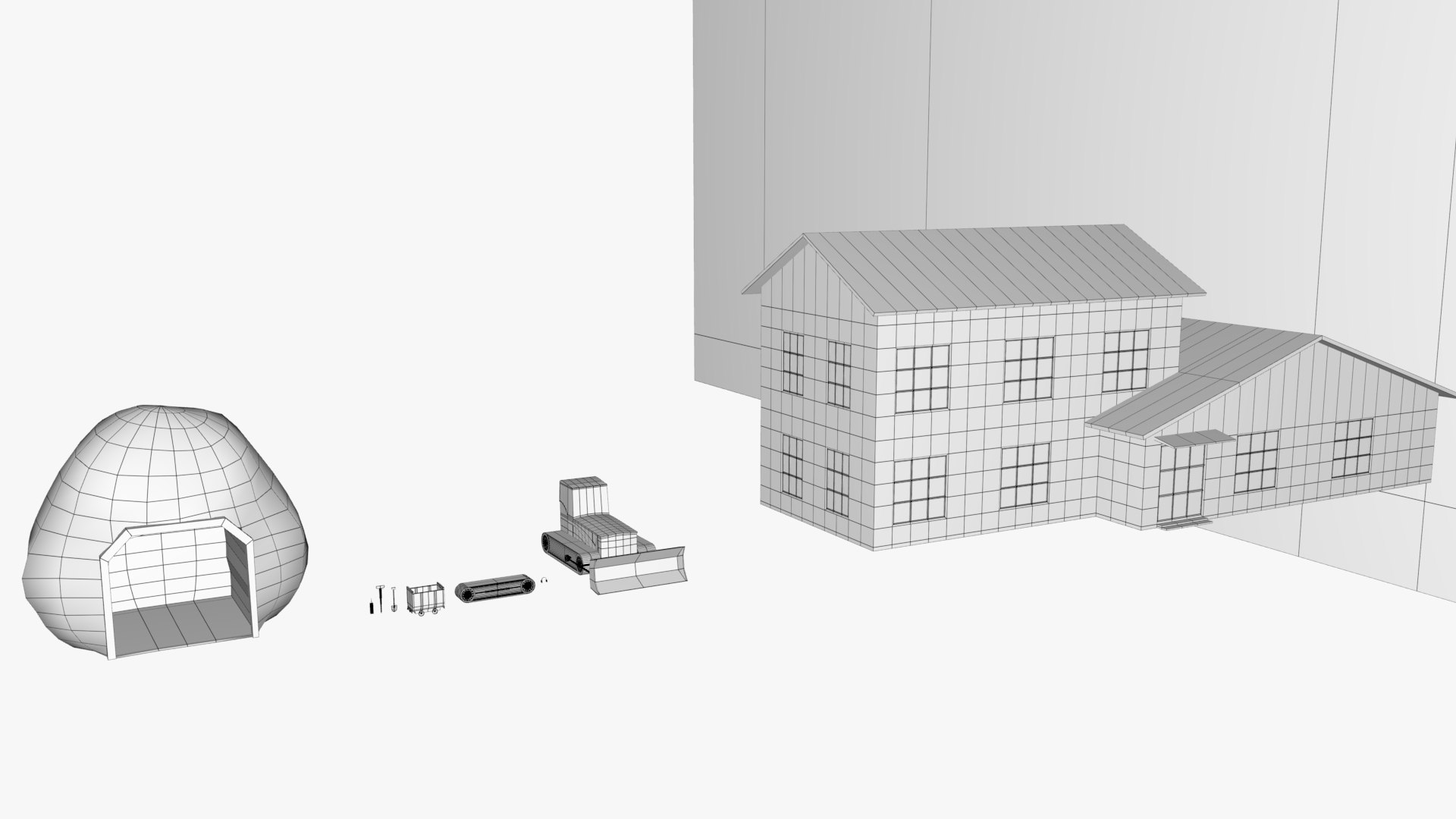 Opencast Mines 3D Model - TurboSquid 1898995