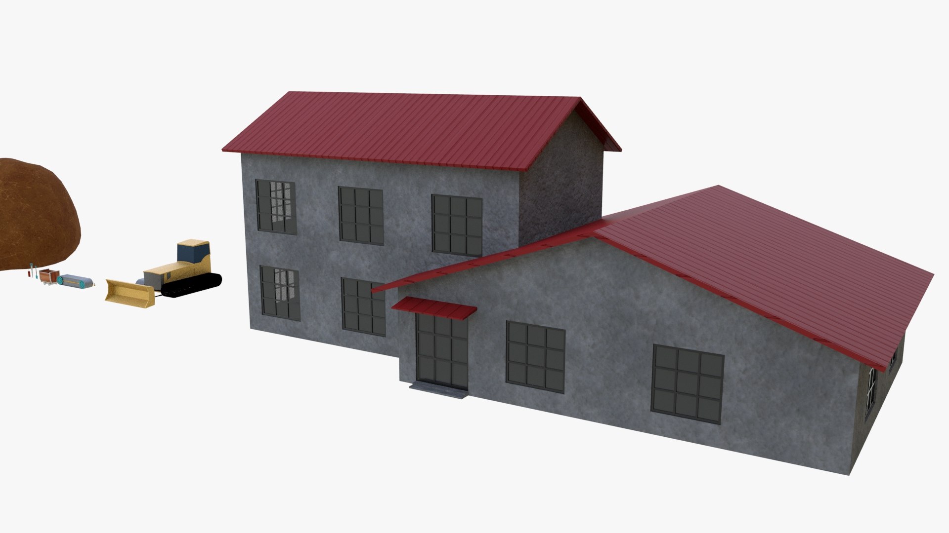 Opencast Mines 3D Model - TurboSquid 1898995