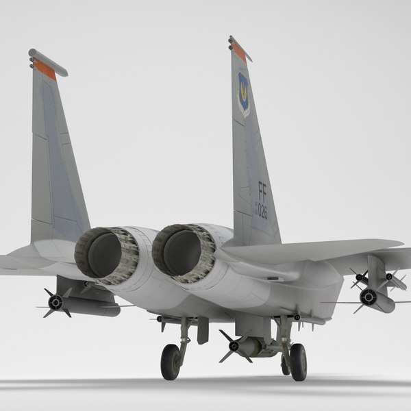 mcdonnell douglas f-15 eagle 3d c4d