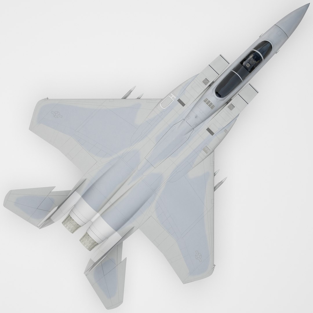 mcdonnell douglas f-15 eagle 3d c4d
