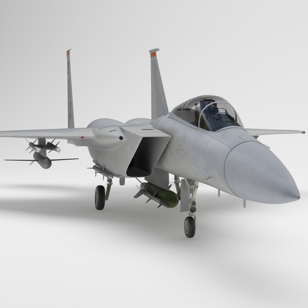 mcdonnell douglas f-15 eagle 3d c4d