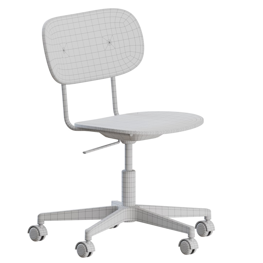 Co Task Chair By Audo Copenhagen 3D - TurboSquid 2215619