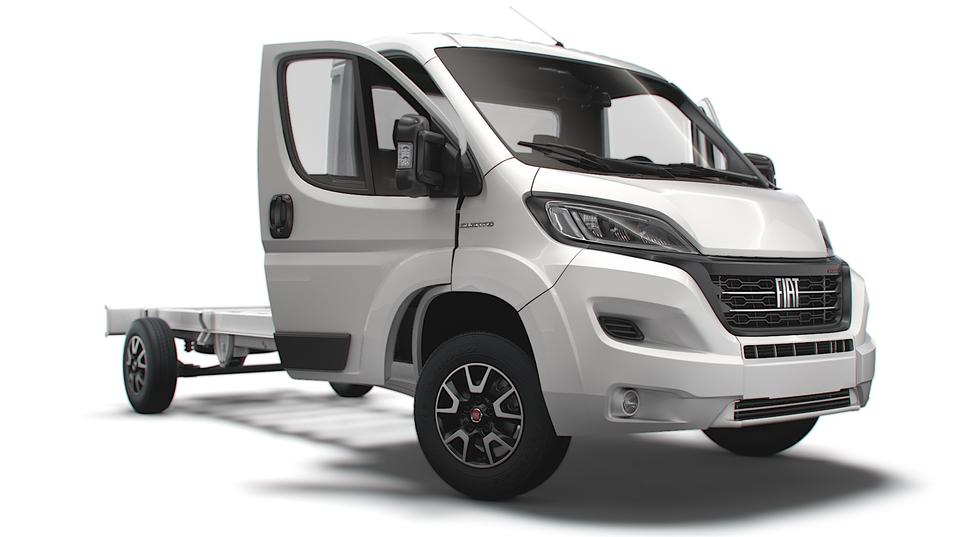 Fiat Ducato Chassis Truck SCab 4300WB HQInterior 2023 3D - TurboSquid ...