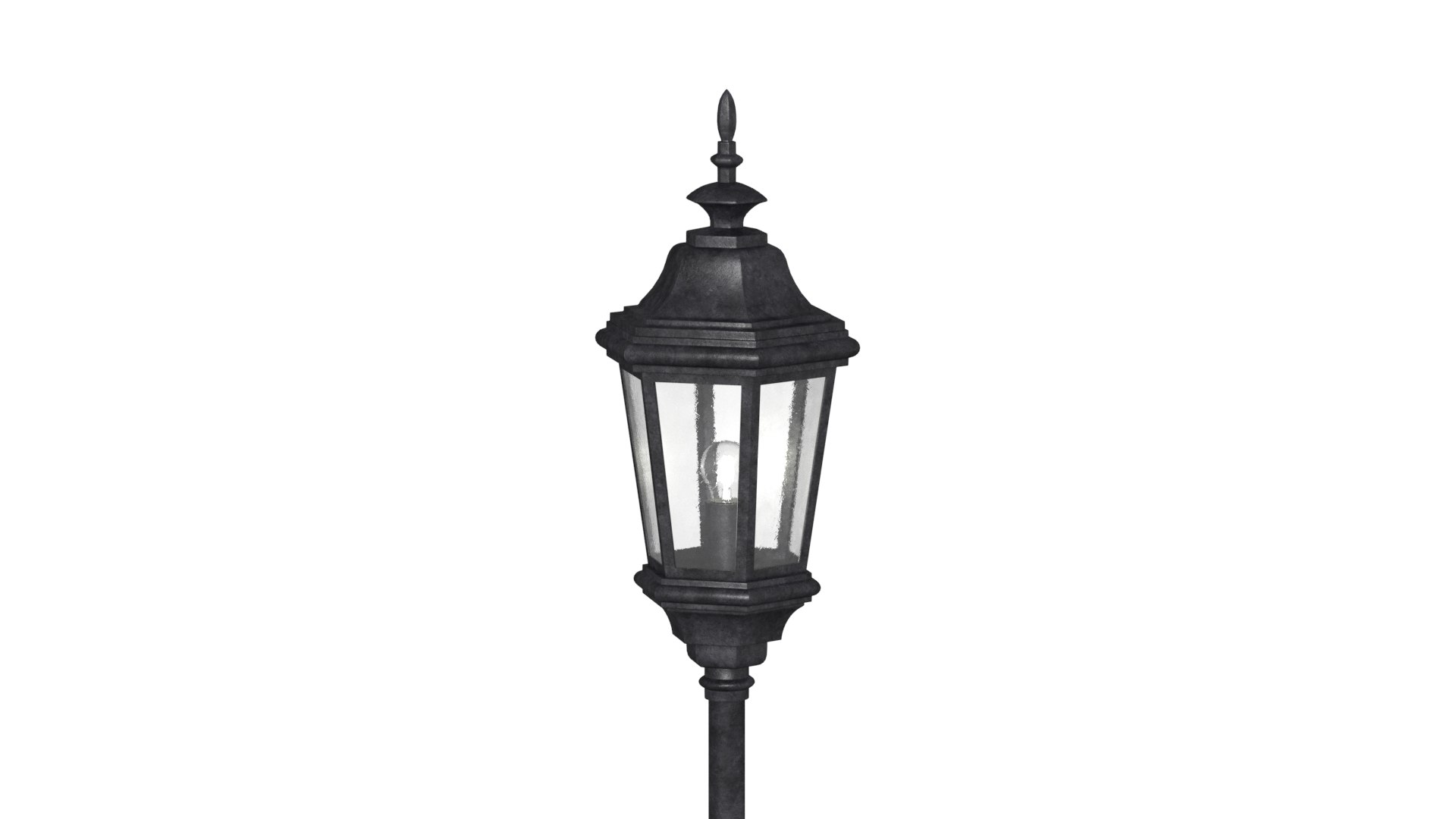 3D Lamp Post Model - TurboSquid 1610368