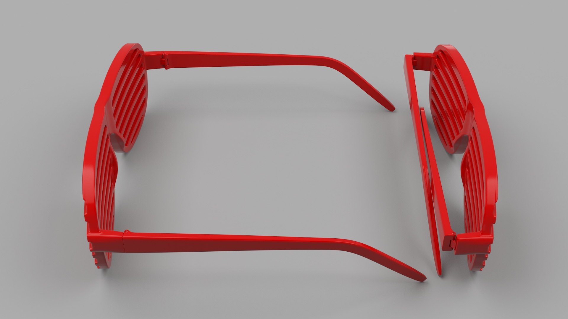 Shutter Shade Sunglass 3D model - TurboSquid 1882818