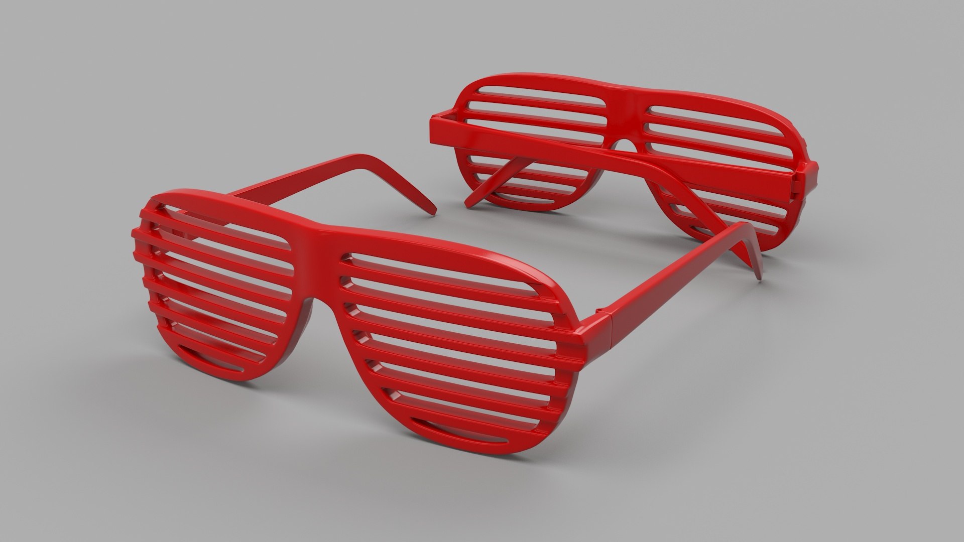 Shutter Shade Sunglass 3D model - TurboSquid 1882818