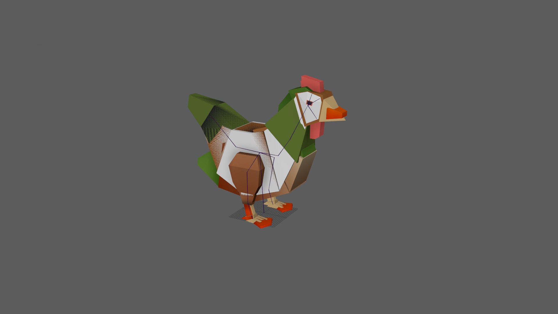 3D Chickens and Ducks - Animated 3D LOW POLY - TurboSquid 2099139