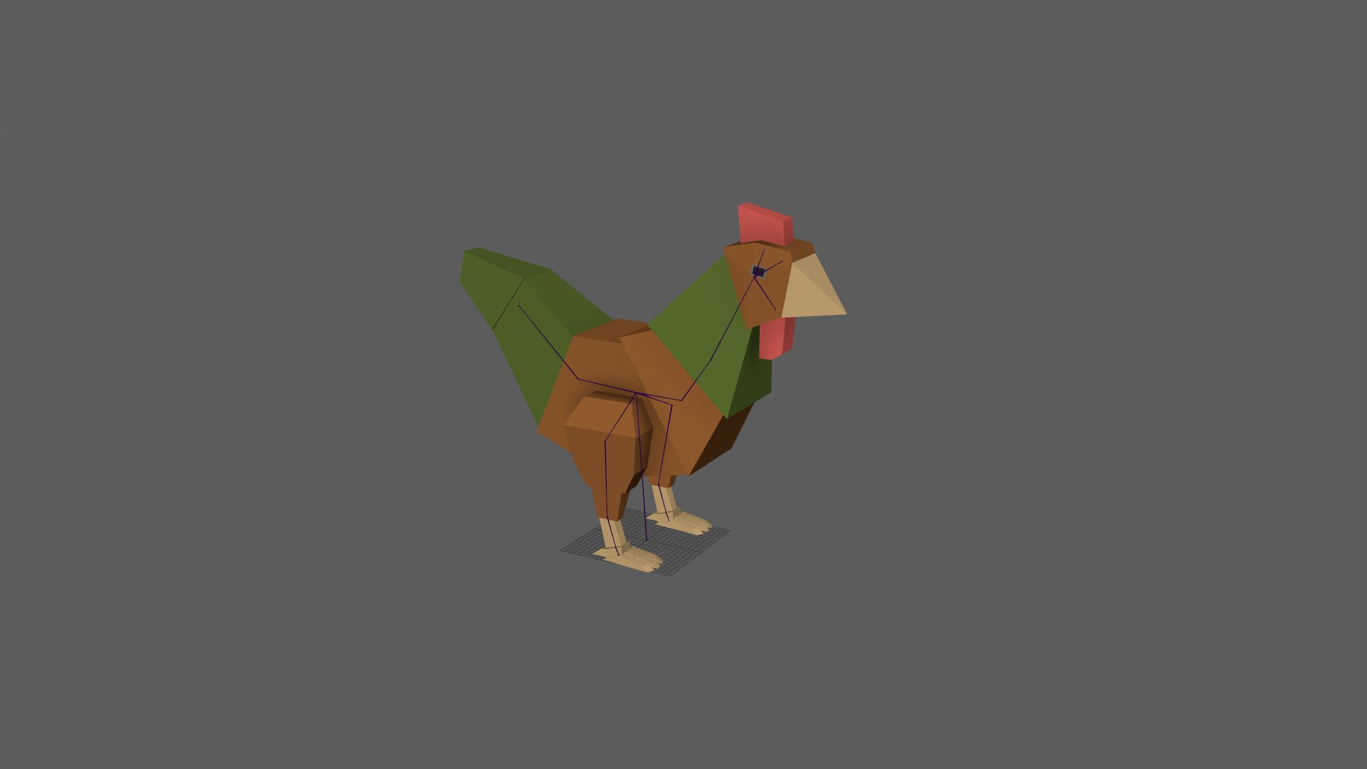 3D Chickens and Ducks - Animated 3D LOW POLY - TurboSquid 2099139