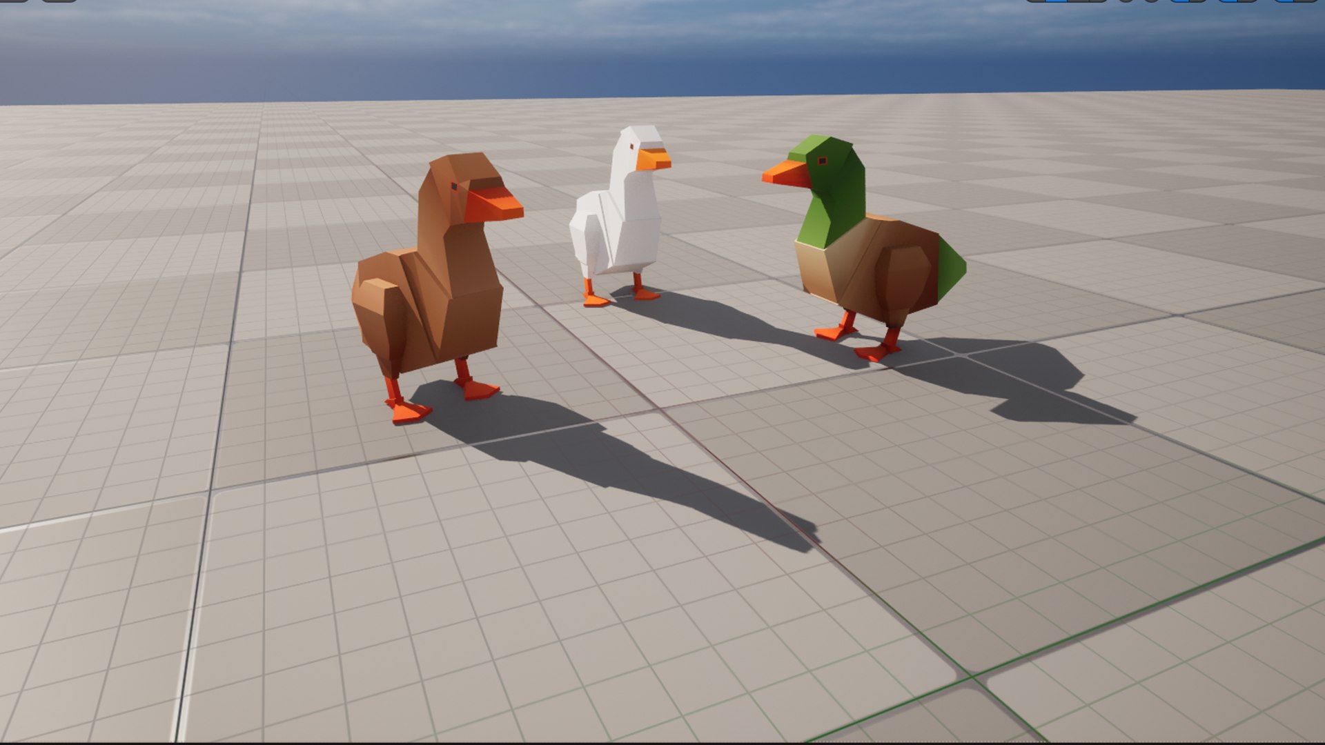 3D Chickens and Ducks - Animated 3D LOW POLY - TurboSquid 2099139