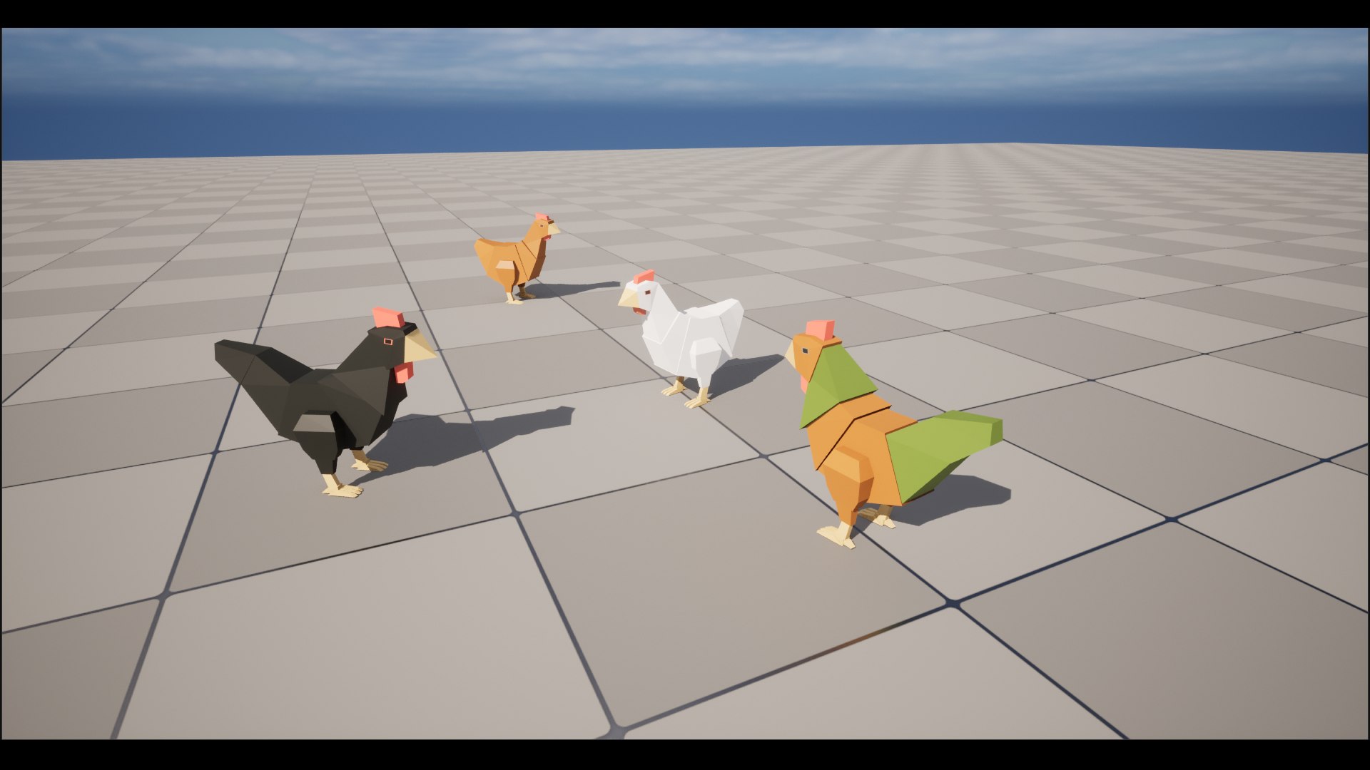3D Chickens and Ducks - Animated 3D LOW POLY - TurboSquid 2099139