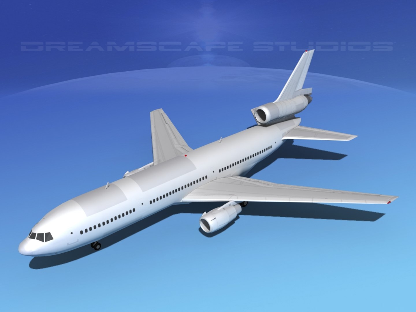 3d Model Douglas Dc-10