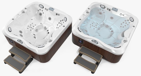 Jacuzzi j-335 person hot tub 3D model - TurboSquid 1434283