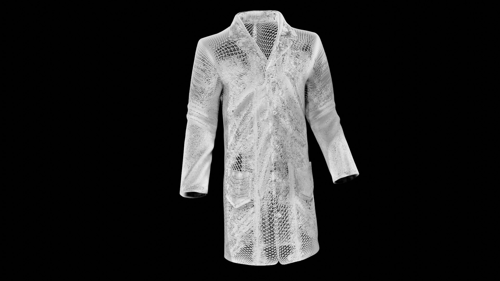 3D Lab Coat - TurboSquid 1808406