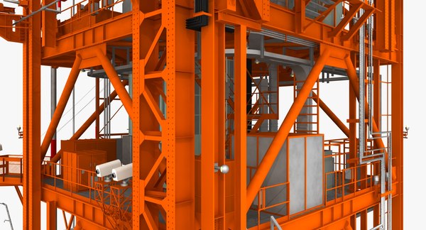 Apollo mobile launcher launched 3D model - TurboSquid 1332670