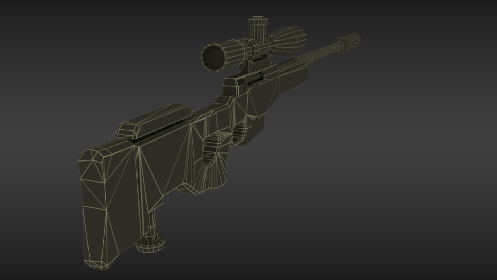 Accuracy International 3D Model - TurboSquid 1217320