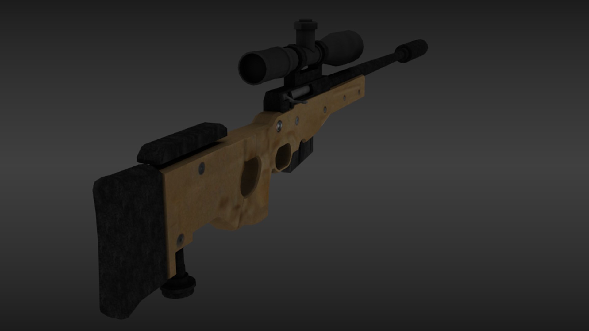 Accuracy International 3D Model - TurboSquid 1217320