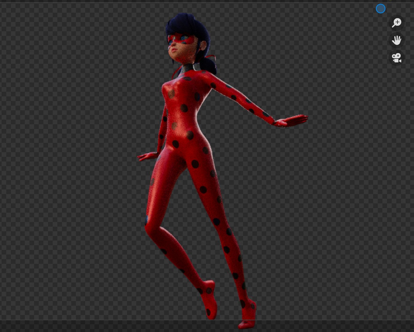 Miraculous LadyBug Animated Rigged 3D Model - TurboSquid 1935157