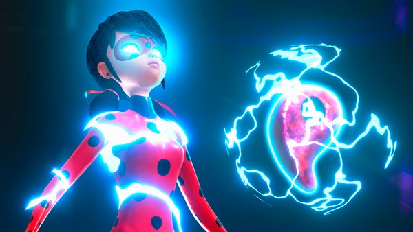 Miraculous LadyBug Animated Rigged 3D model - TurboSquid 1935157