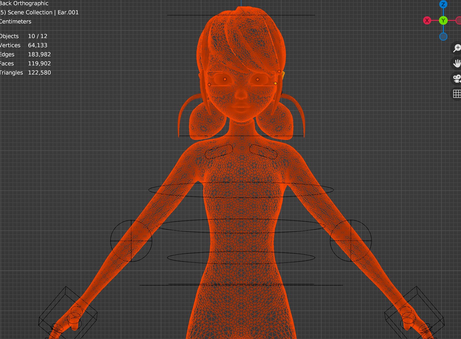 Miraculous LadyBug Animated Rigged 3D Model - TurboSquid 1935157