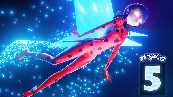 Miraculous LadyBug Animated Rigged 3D model - TurboSquid 1935157