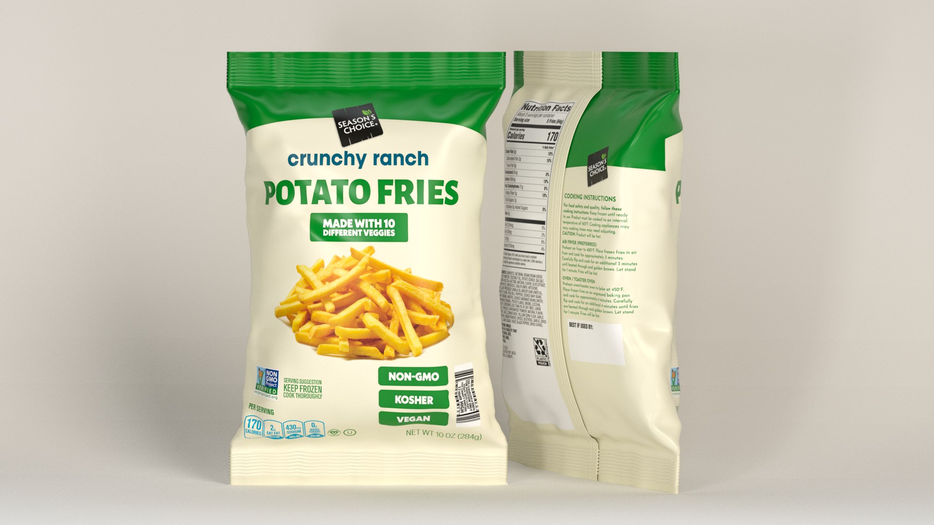 Ultra-Realistic Potato Chips Package 3D Model - TurboSquid 2364876