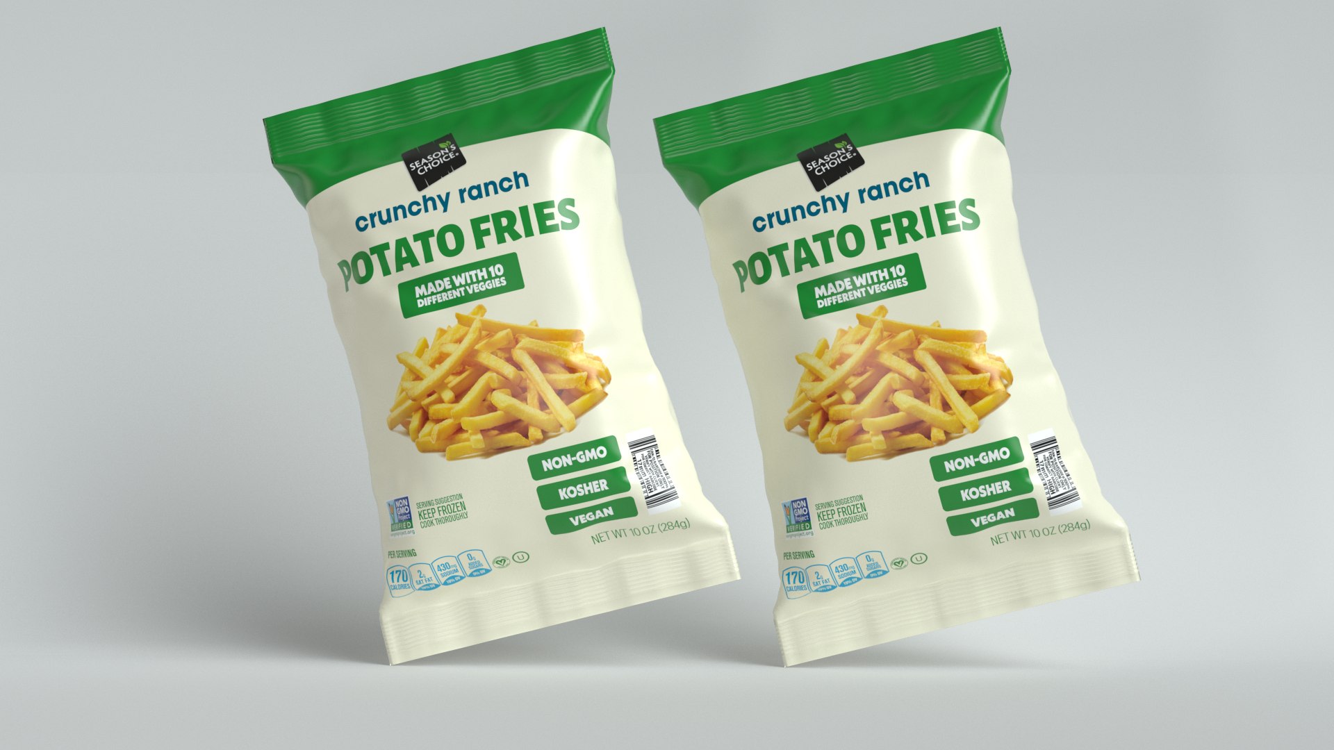 Ultra-Realistic Potato Chips Package 3D Model - TurboSquid 2364876