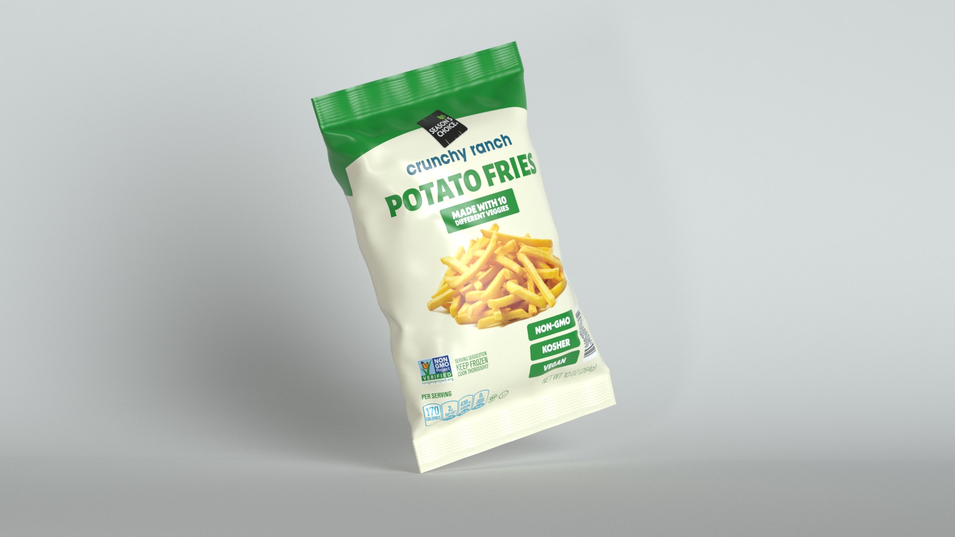 Ultra-Realistic Potato Chips Package 3D Model - TurboSquid 2364876