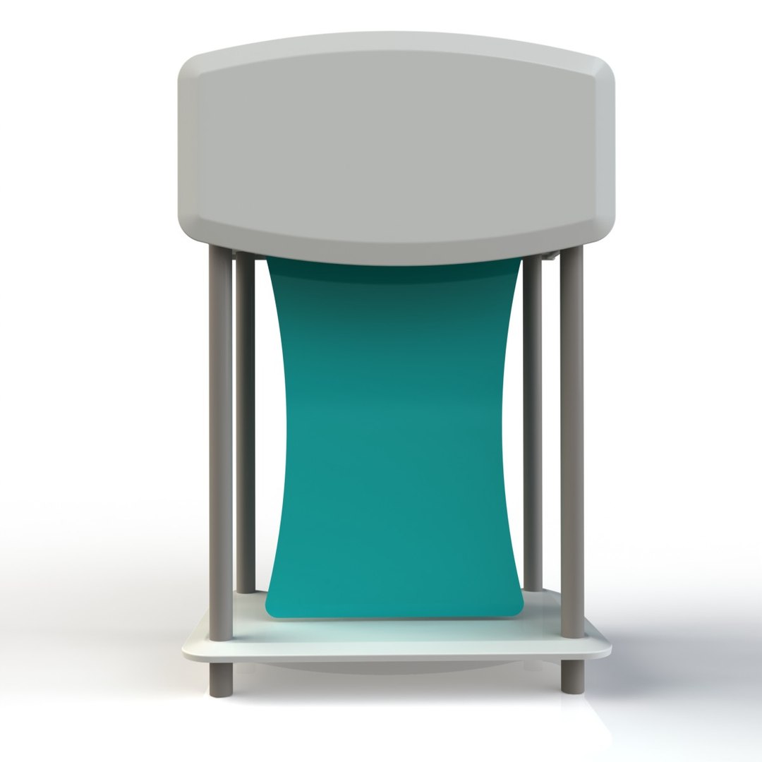 3d stand furniture office model