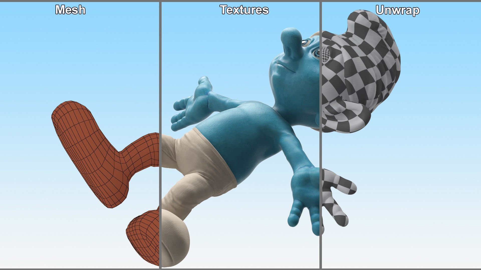 Rigged Cartoon Characters Collection Model - TurboSquid 2117455